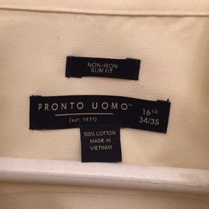 Pronto Uomo | Shirts | Pronto Uomo Dress Shirt | Poshmark